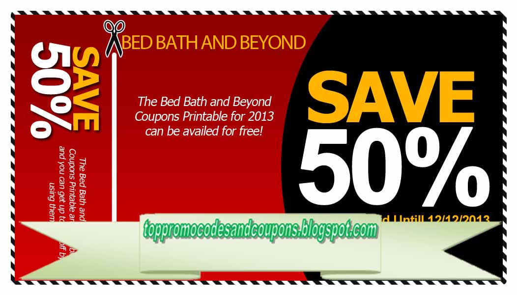Free Promo Codes and Coupons 2023: Bed Bath and Beyond Coupons