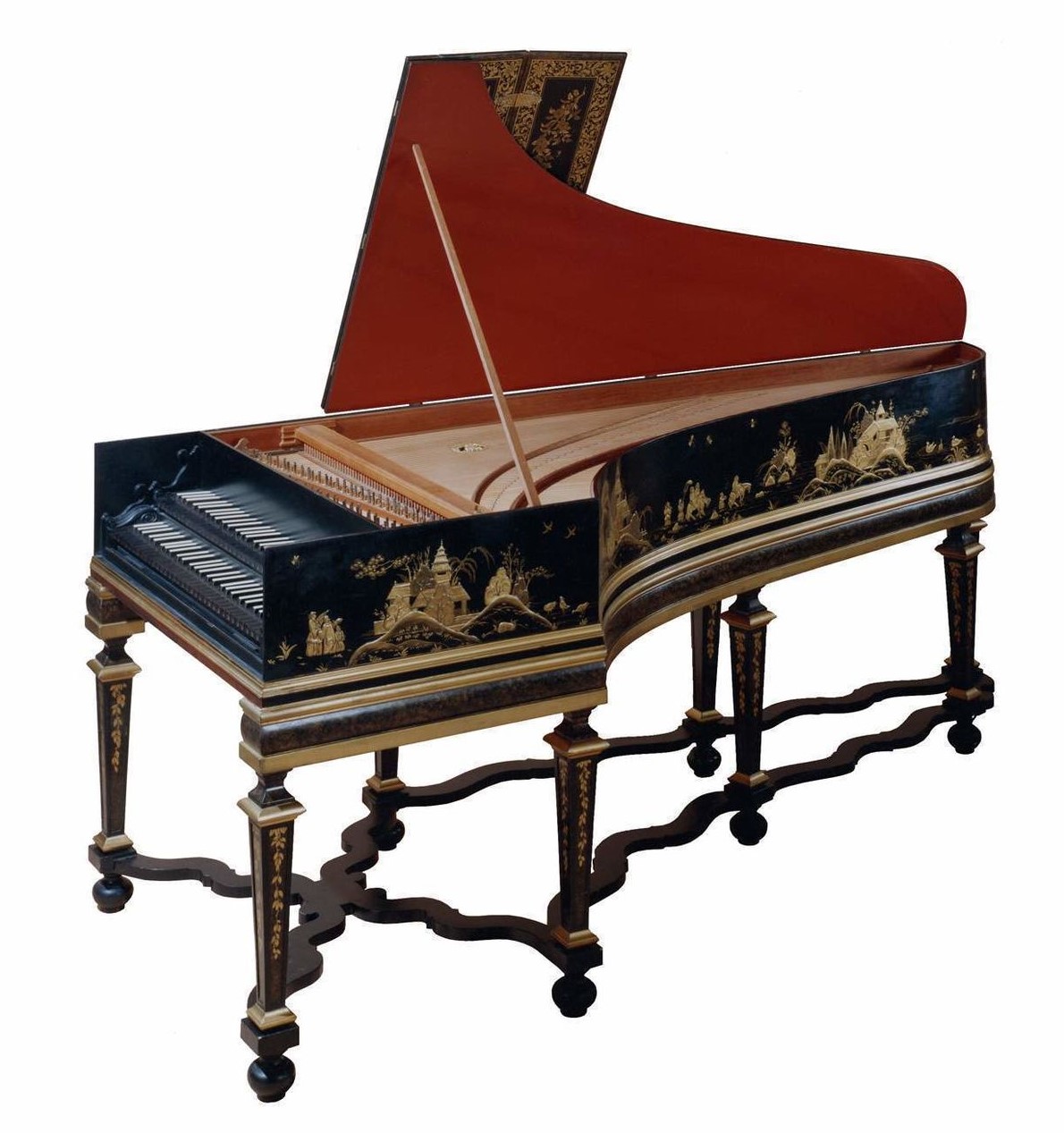 ESPINETA, CLAVE, CLAVICORDIO Y SALTERIO