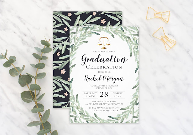 15 Best Law School Graduation Invitation ideas for 2019 | Mimoprints