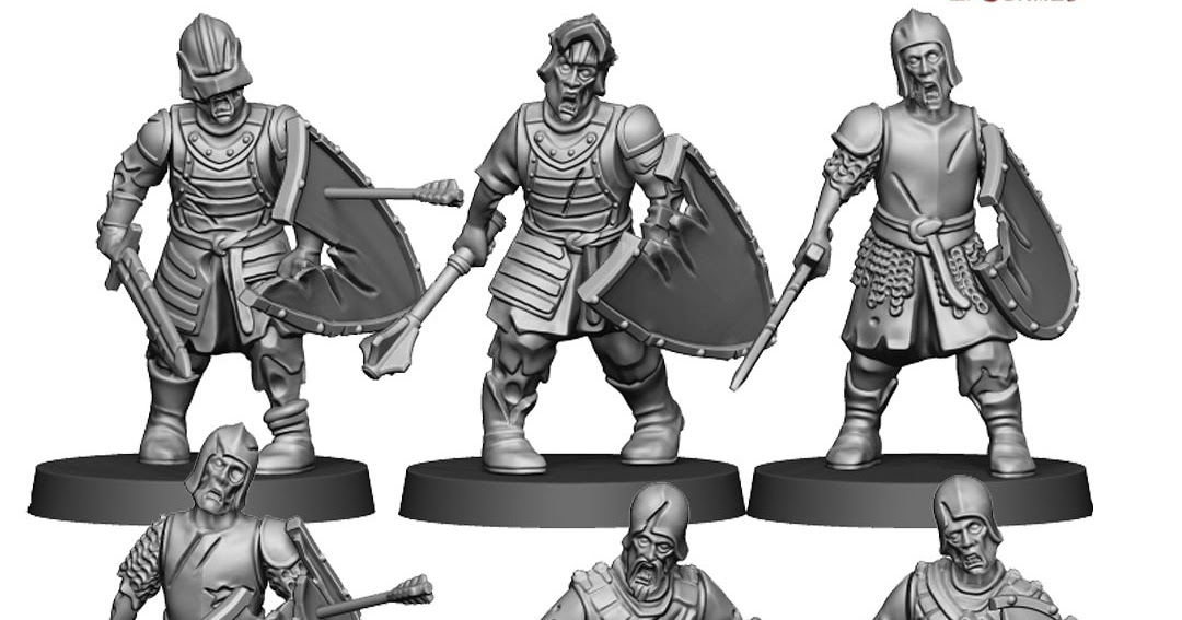 Wargame News and Terrain: Breaking! Fireforge: Forgotten World Undead ...