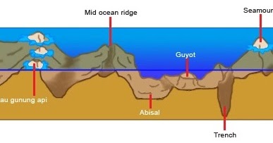 Morfologi atau Relief dasar laut - GEOMEDIA