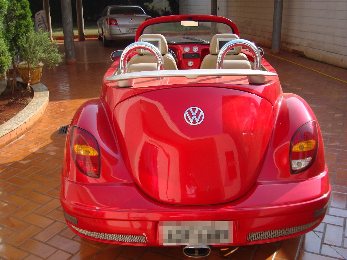 * Décadas de Fusca: Fusca Conversível Vermelho.