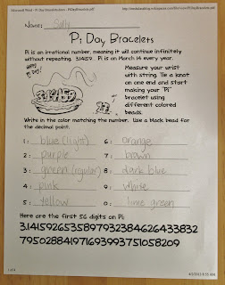 Finding JOY in 6th Grade: Celebrating Pi Day in Sixth Grade