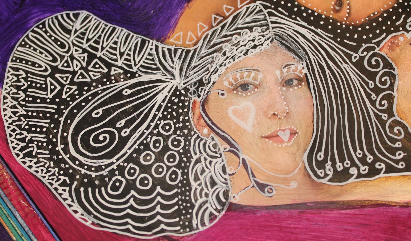 All of Me: White pen patterning