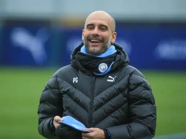 Guardiola, the Manchester City coach, achieves a historic milestone in ...