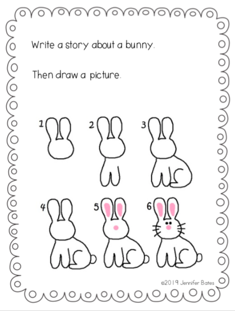 Finally in First: Bunny Writing FREEBIE!