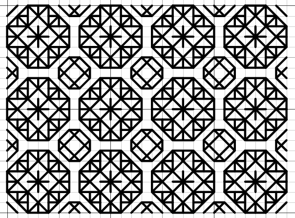 Imaginesque: Blackwork Fill Pattern