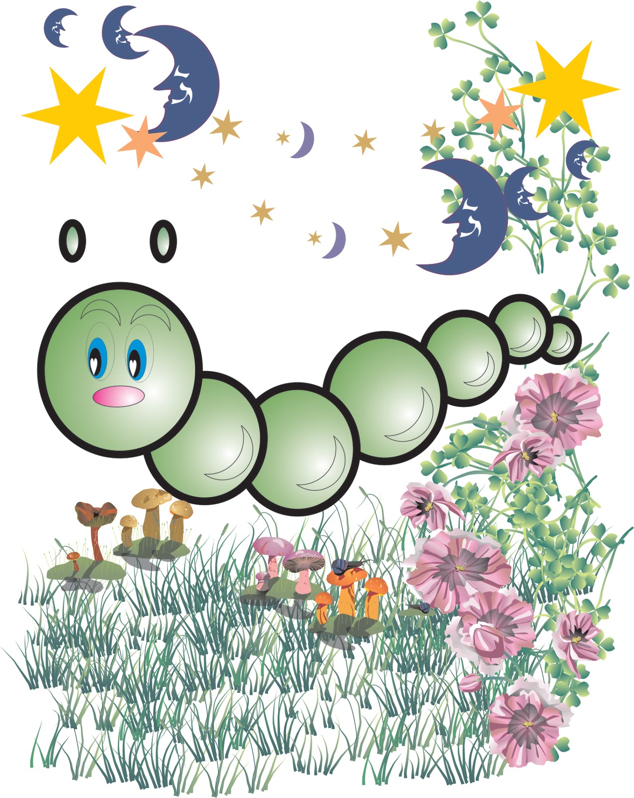 UTILIZACION DE SOFTWARE DE DISEÑO PARA MANEJO GRAFICO: GUSANITO