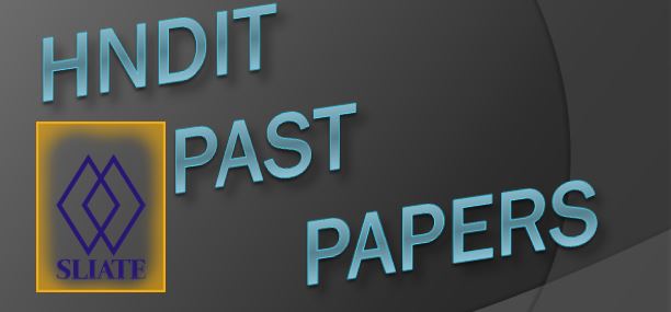 HNDIT Past Papers: 2019