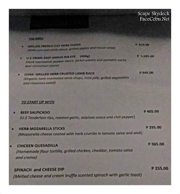 Scape Skydeck, A Resto With Romantic View - FaceCebu | Cebu Trending ...