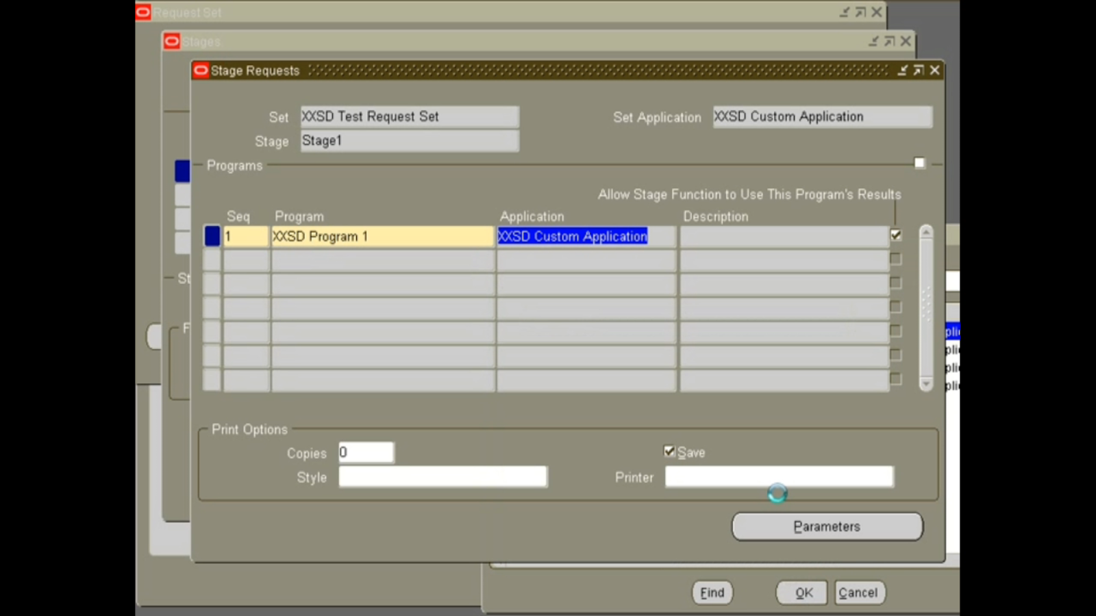 How to create Request Set in Oracle