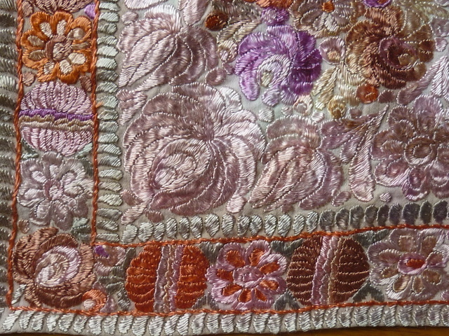 parna vintage linen and hemp: A Lovely Piece of Matyo Embroidery