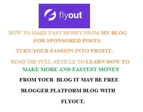 FLYOUT REVIEW | HOW TO MAKE PASSIVE MONEY FROM YOUR BLOG WITH FLYOUT