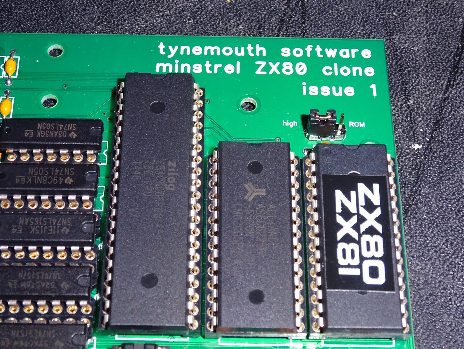 Tynemouth Software: Minstrel ZX80 Clone