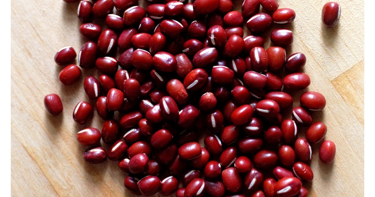 Adzuki, le haricot rouge (Chi xiao Dou en chinois) anti rétention d'eau