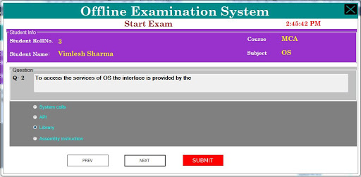Offline Examination System : Best VB.NET Project Start Exam - CODER BABA