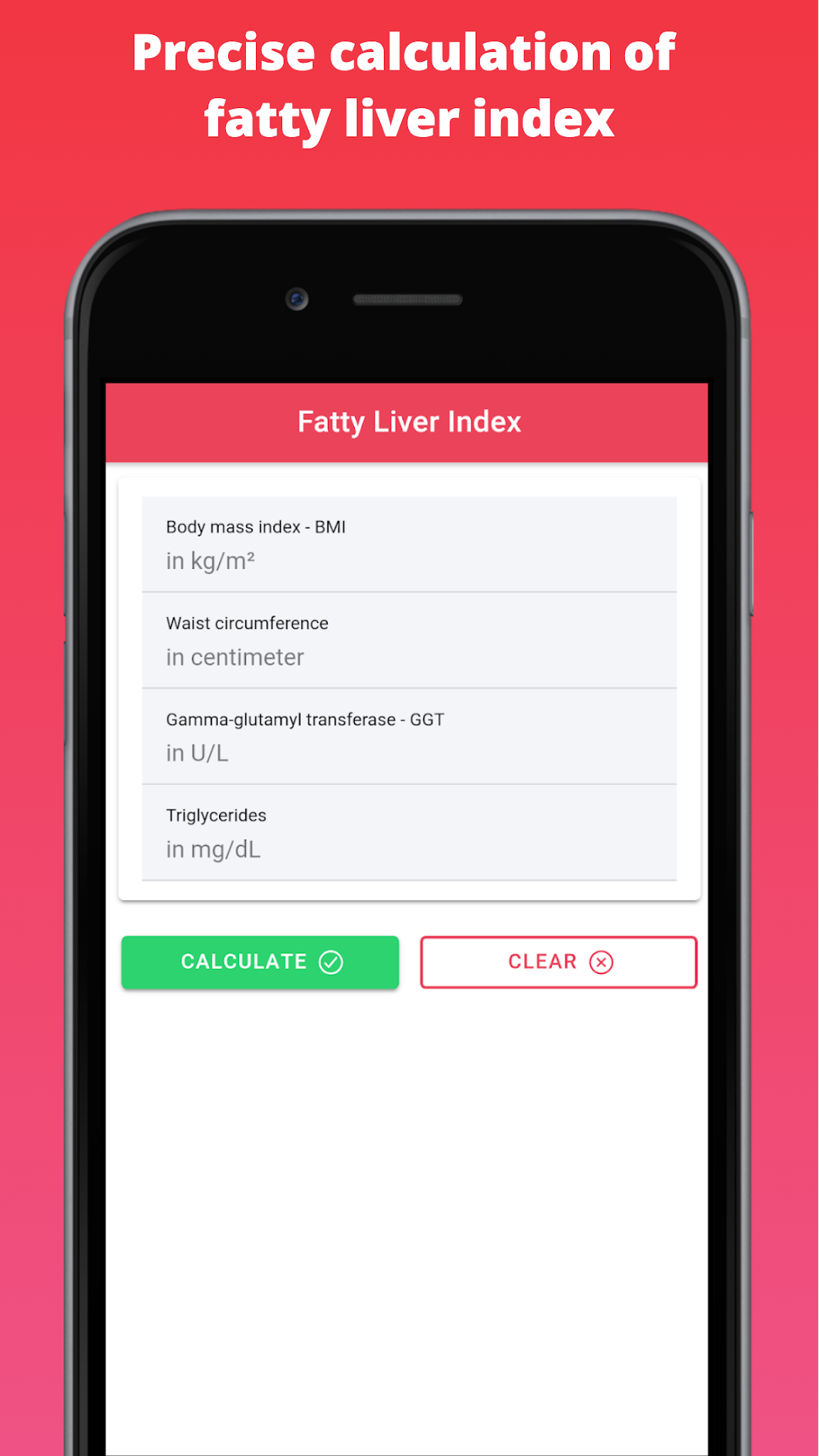 Fatty Liver Risk - Screening of Liver Health ~ iMedical Apps