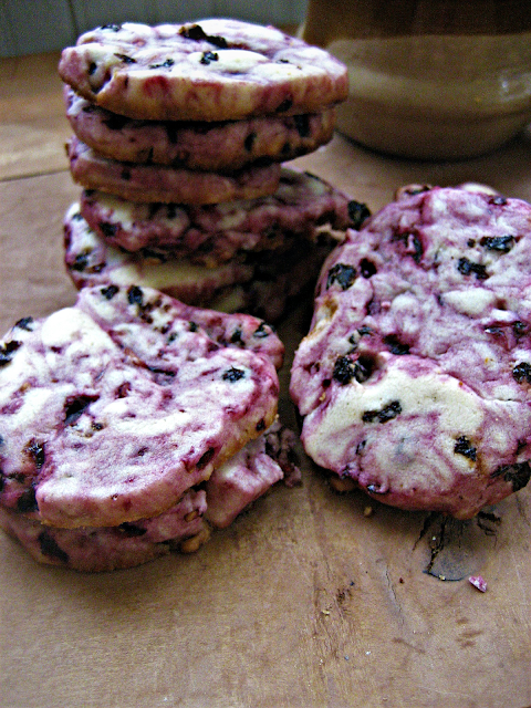 BLOG BY BINNS: Grandma Binns' Black Currant Shortbread Cookies