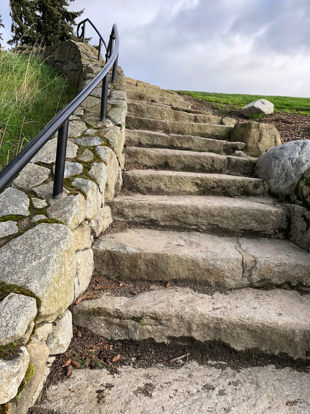 Joe's & Julia's Adventures: Path, Stairs, Handrail
