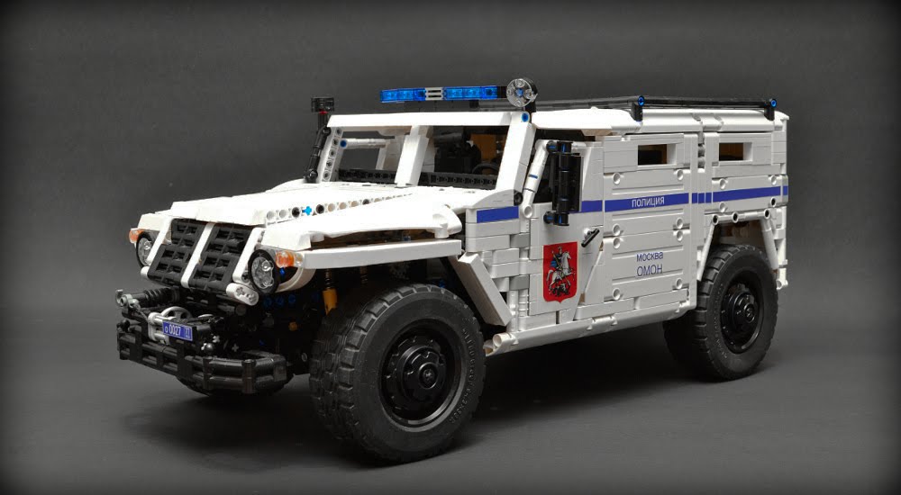 filsawgood Lego Technic Creations: Lego GAZ TIGER SPM-2