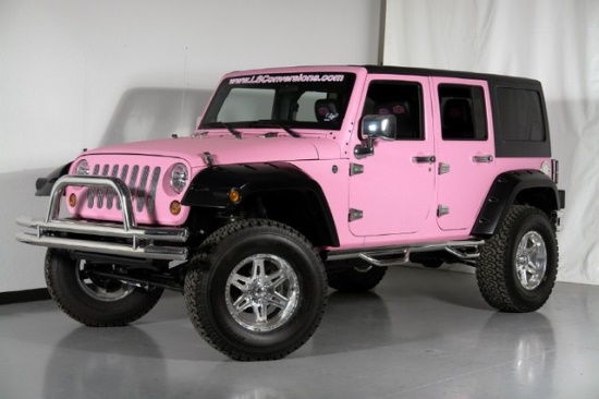 Cowgirl's , Princess's , and a little down on the farm: Pink Jeep