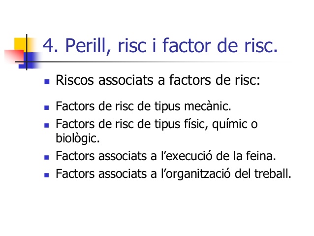 Prevenció i Riscos Laborals