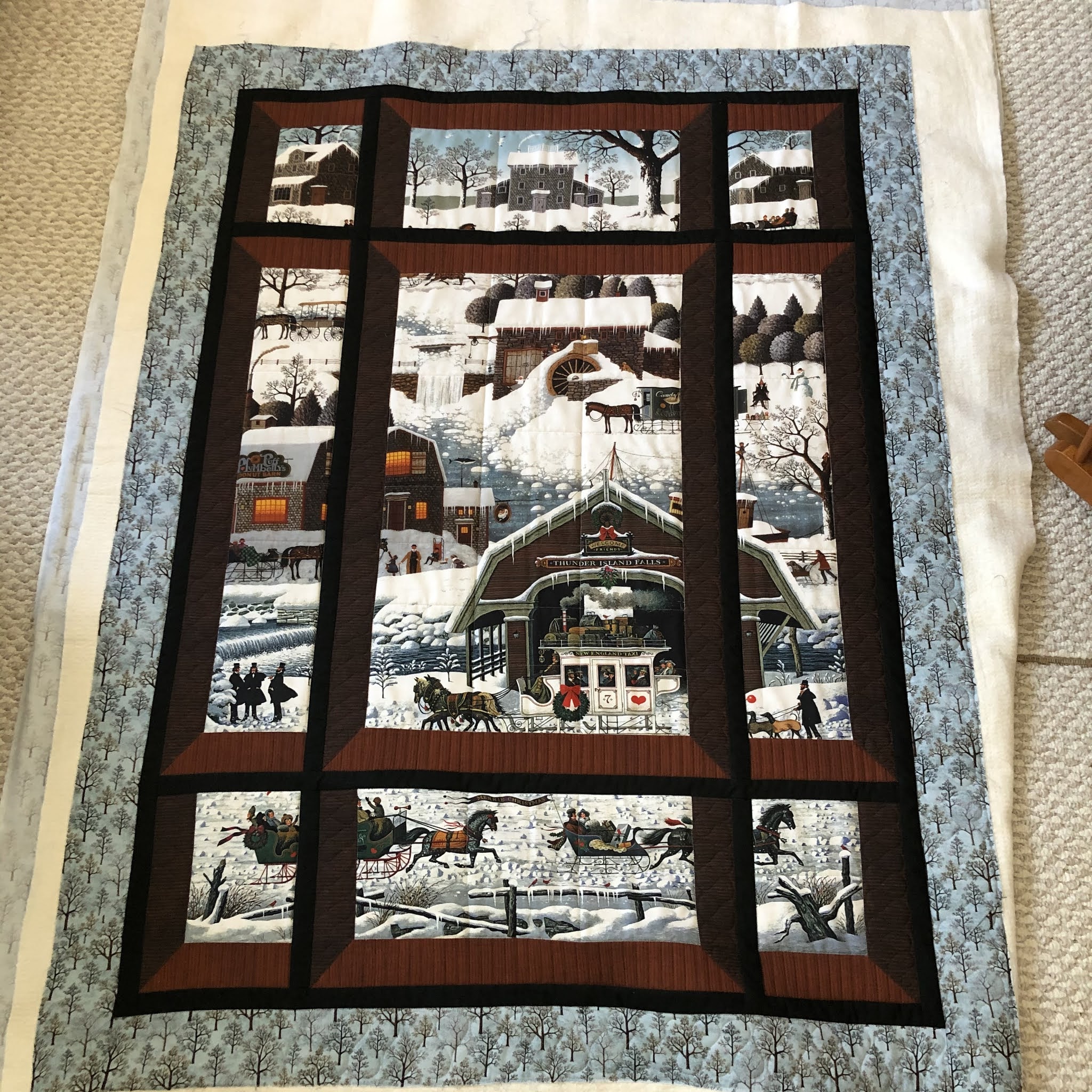 mmm quilts: Winter Attic Window