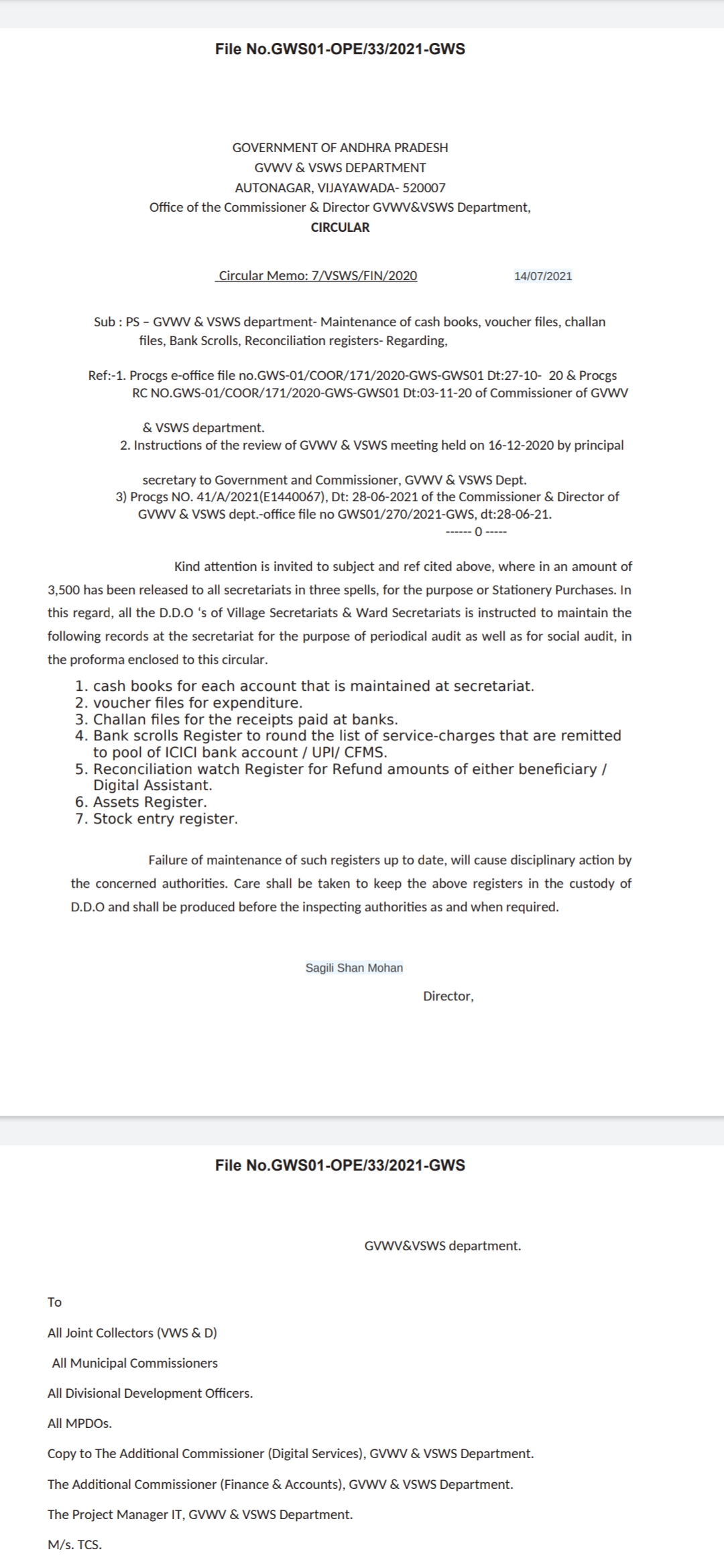 9 Registers Complete Information