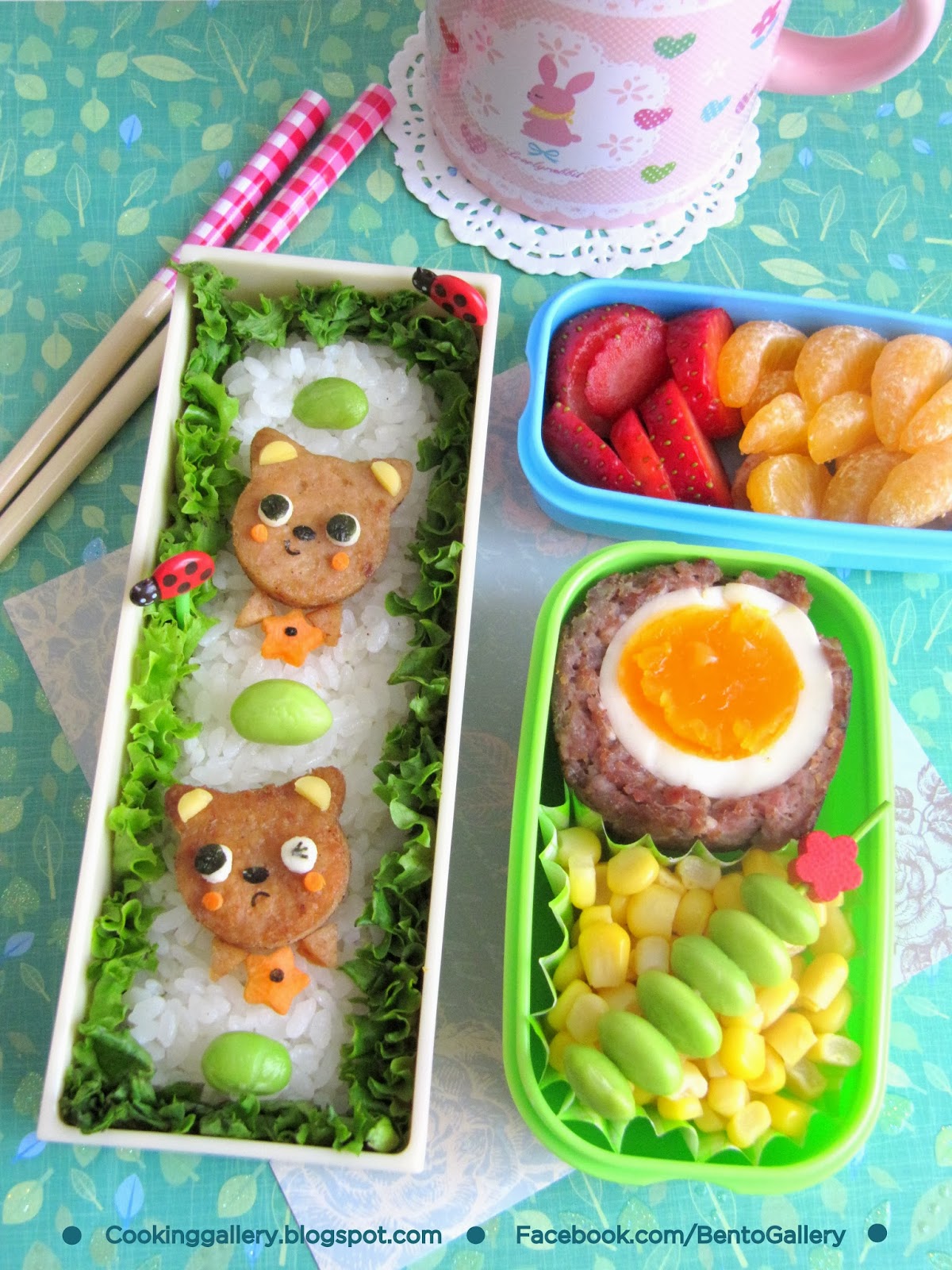 Little Kitten Bento + Tutorial | Cooking Gallery