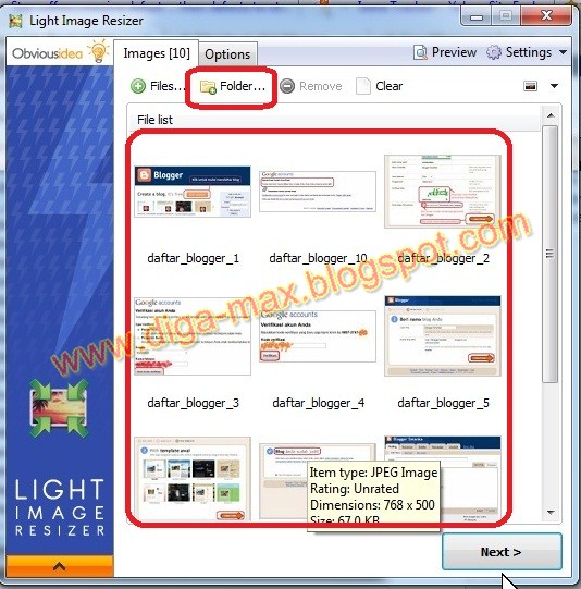 Cara Buat Watermark Banyak Gambar Sekaligus