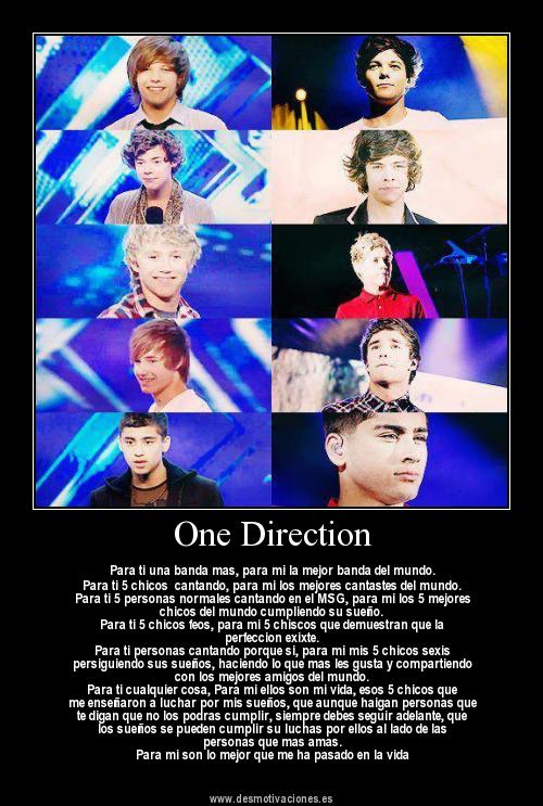Directioners : Desmotivaciones de Directioners