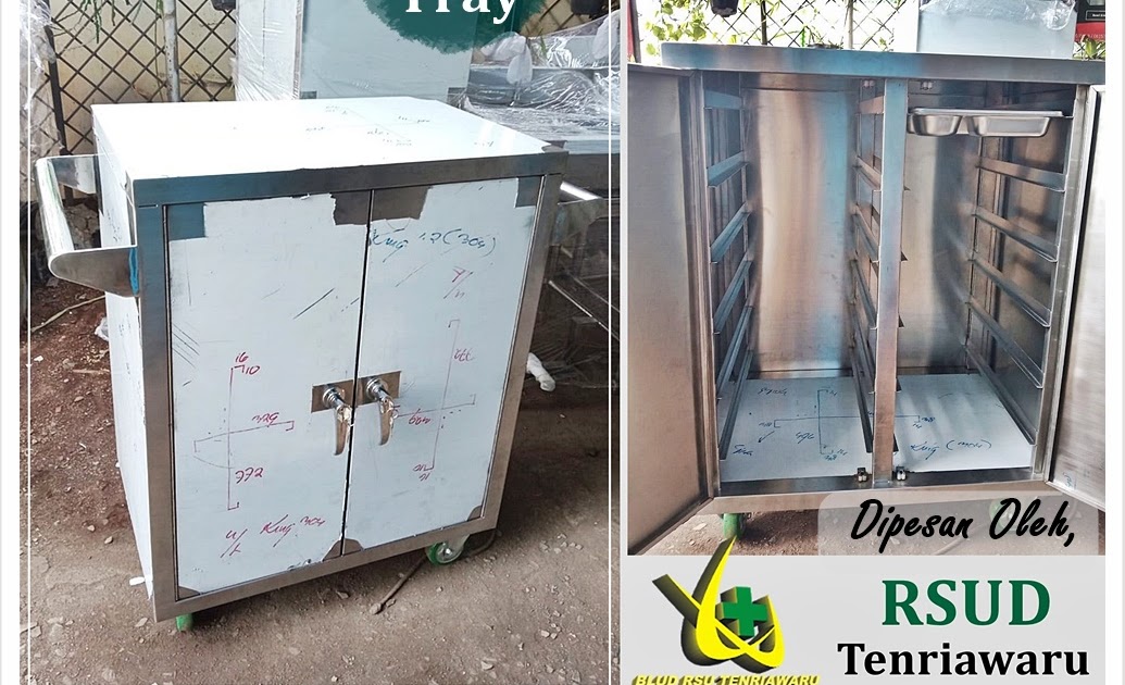 TROLLEY STAINLESS & TROLLEY BESI DI JAYA STAINLESS “BISA CUSTOM DESAIN”