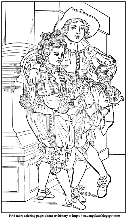 Crayon Palace: Color "Ruben's Sons" by Rubens