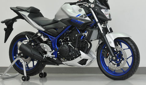 Yamaha MT-25 2015 ~ Black and Silver