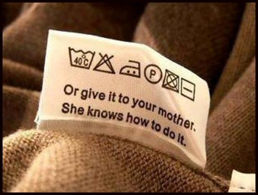 OSCA IRONING: Care Labels explained