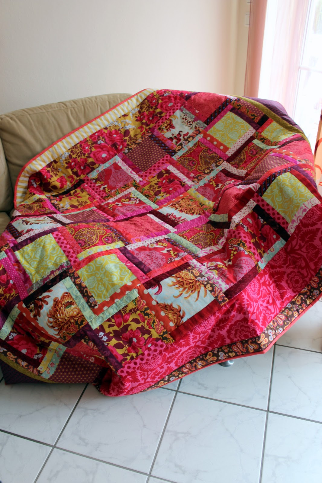 Julique: Patchwork-Decke