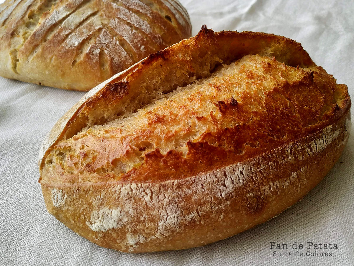 Suma de Colores: Pan de patata