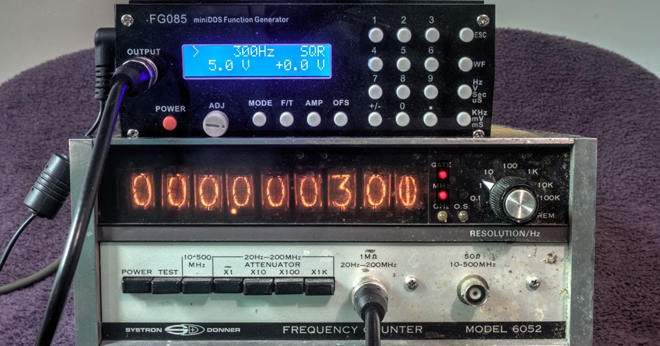 A Star Close Up: Systron Donner 6052 Frequency Counter