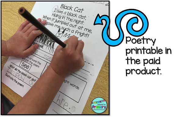 How to Use Halloween Poems to Introduce Sight Words | Hanging Around In ...