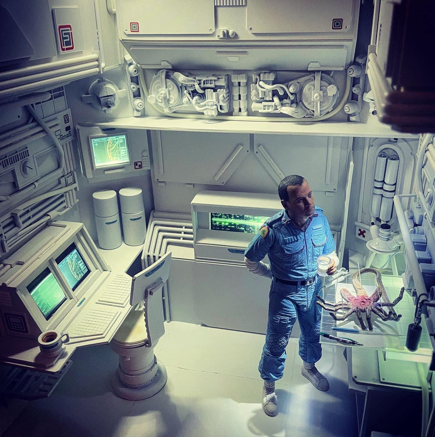 JIMSMASH ! ! !: INCREDIBLE NOSTROMO DIORAMAS FOR NECA'S 'ALIEN' FIGURES