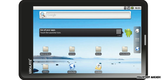 Fun and Knowledge: India's own tablet - UbiSlate 7, Leave your iPad at ...