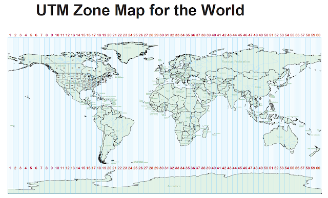 Indian Remote Sensing and GIS : Download UTM Zone Map of World