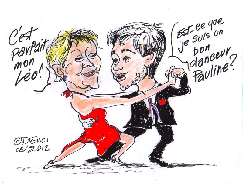 Humour with news: Pauline: cours de danse.