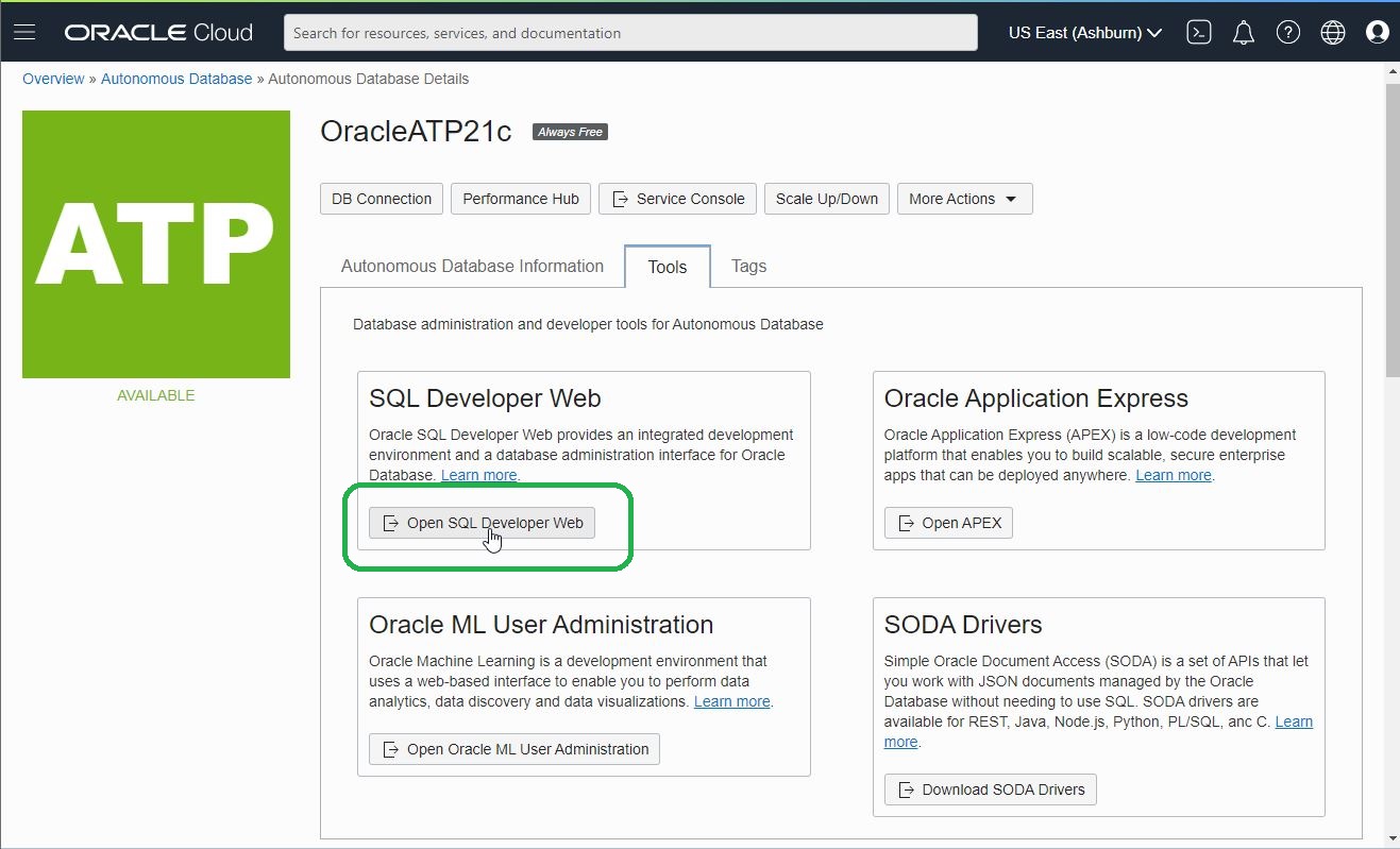 PL-SQL Argentina: Creando una base de datos Oracle 21c en Oracle Cloud