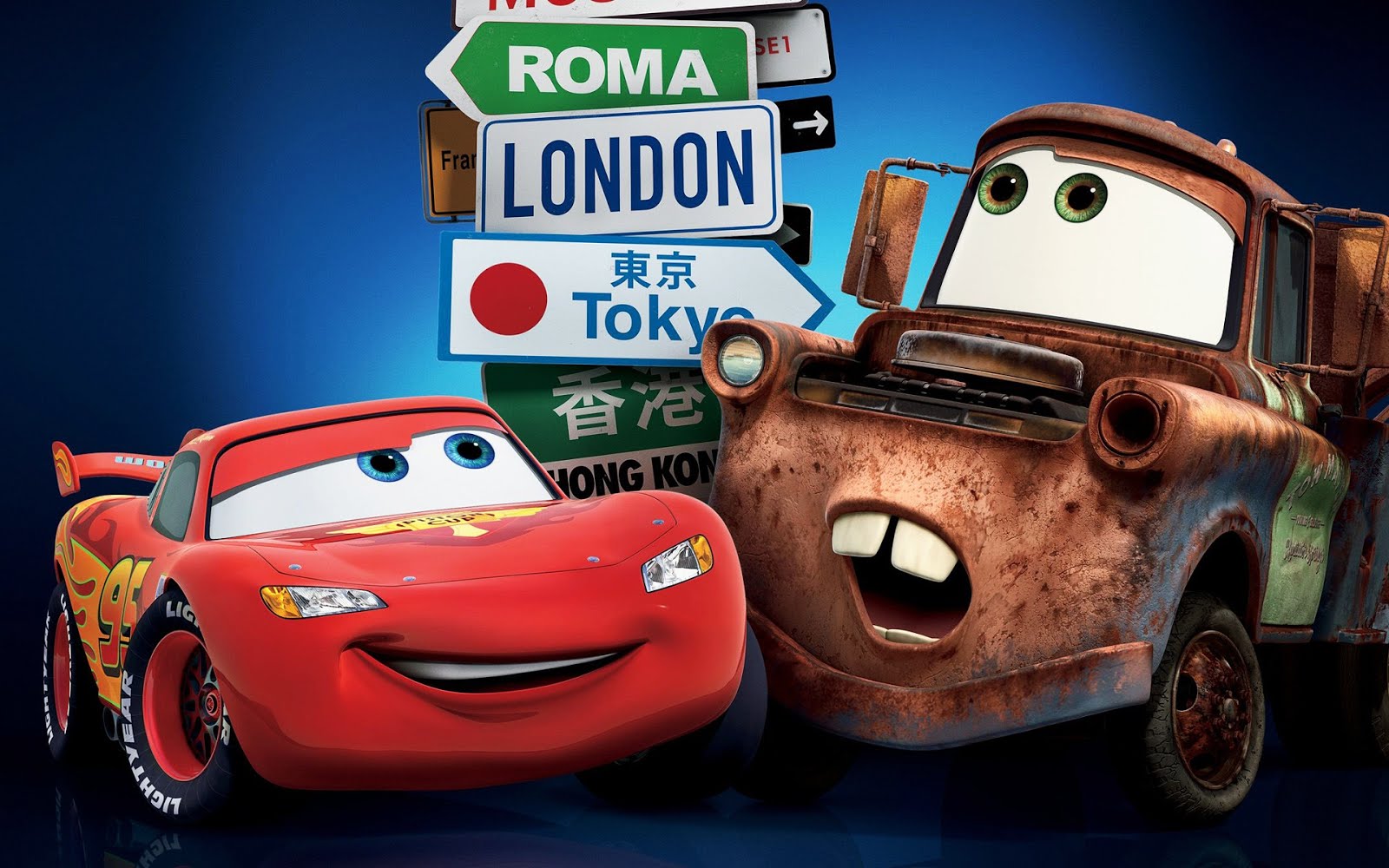 cars 2 wallpaper hd ~ Walt Disney Wallpaper