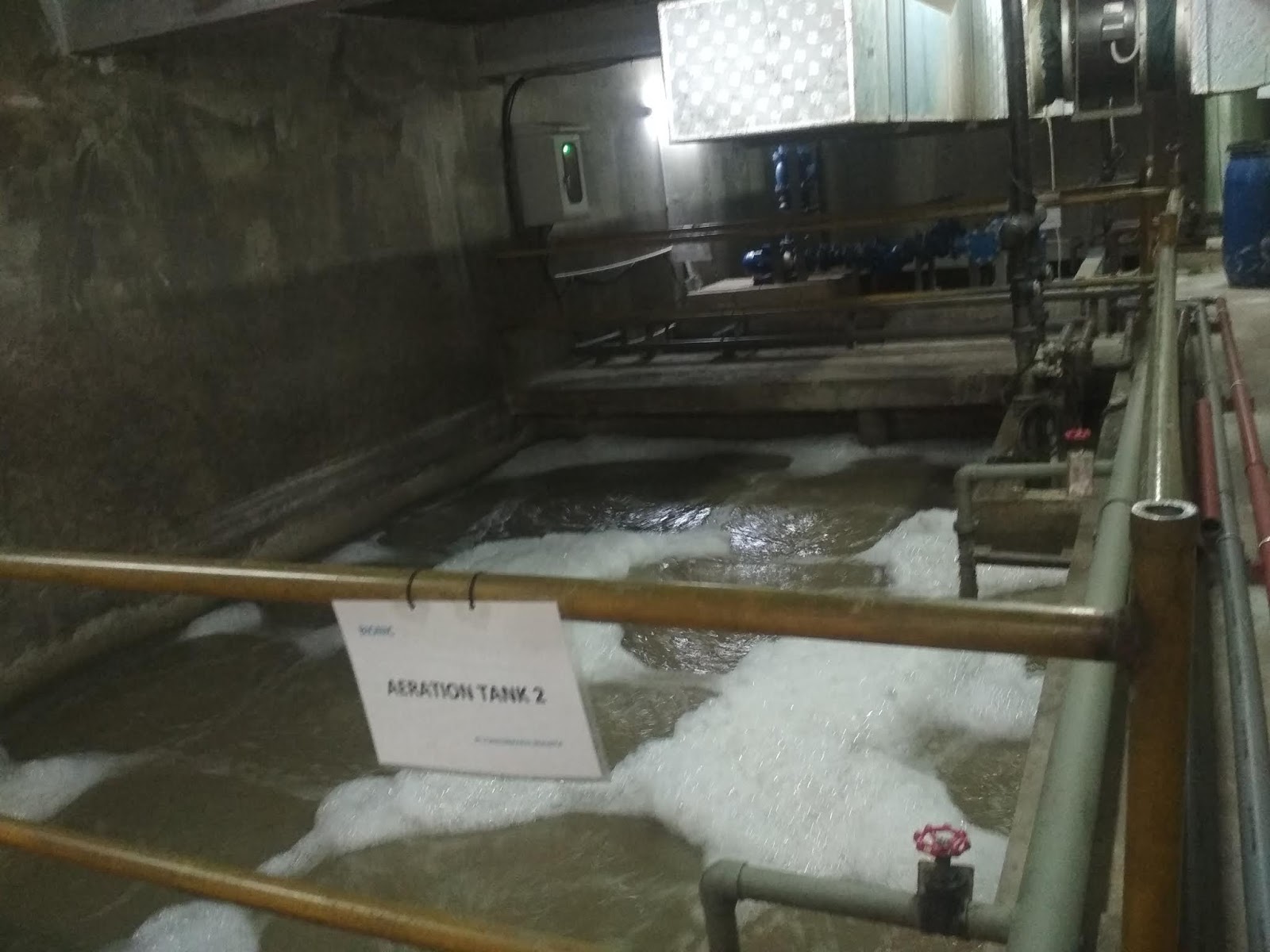 Sistem STP ( pengolahan air kotor/limbah di gedung )