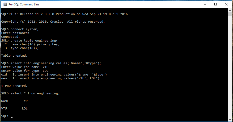 How to Set up Oracle SQL for windows (Exclusively for VTU 5th sem DBMS ...