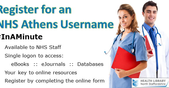 Register for an NHS Athens Username