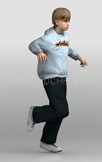 Running Boy 3D Model - Free 3D Model
