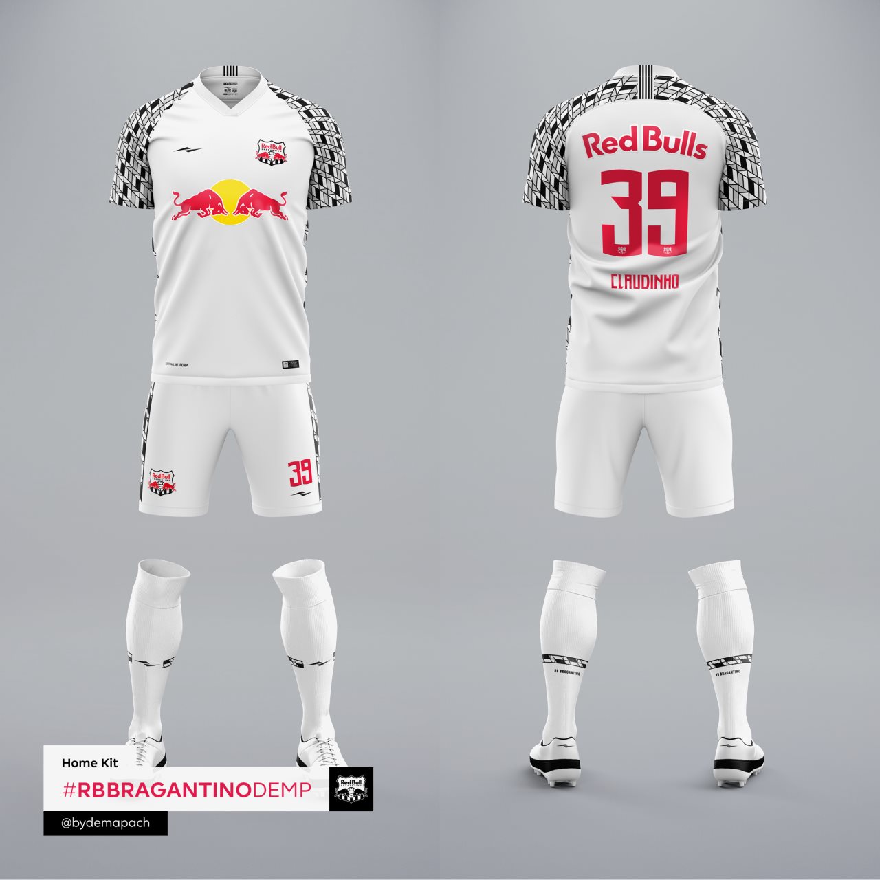 Amazing Red Bull Bragantino Concept Logo & Kits - Footy Headlines